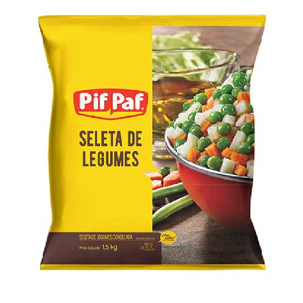 SELETA DE LEGUMES PIF PAF 300g (congelado) | Boca Viçosa